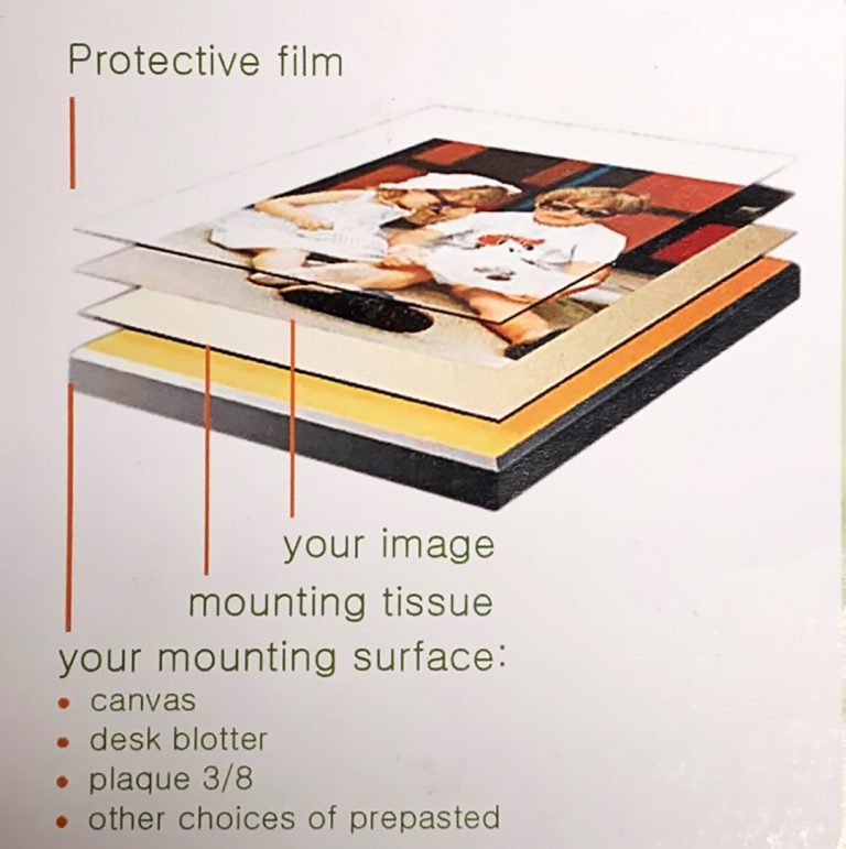 Plaque Lamination - Dostie Brothers Frame Shop